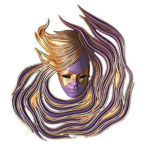 Design Toscano Viareggio Carnivale Wall Mask Sculpture : Target