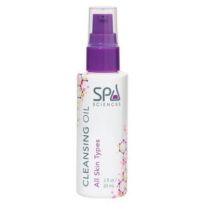 Spa Sciences Cleansing Oil Dirt & Makeup Dissolving Facial Oil Cleanser ...