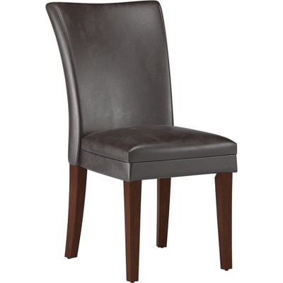 Set Of 2 Bryant Upholstered Parsons Dining Chairs Light Brown - Inspire ...