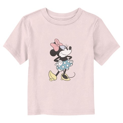 Mickey & Friends Confident Minnie T-shirt - Light Pink - 5t : Target
