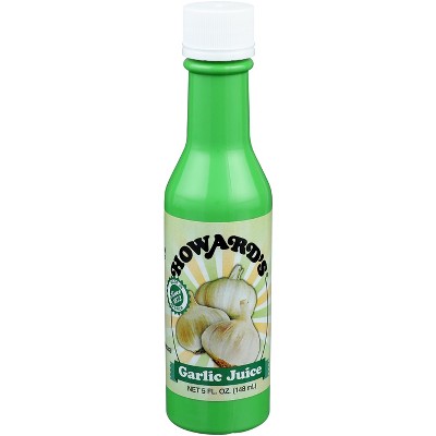 Howards Juice Garlic - Pack Of 12 - 5 Fl Oz : Target