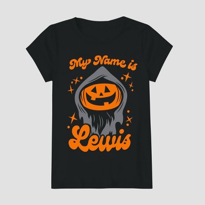 Lewis & Friends™ Girls' Short Sleeve Graphic T-shirt - Black M : Target