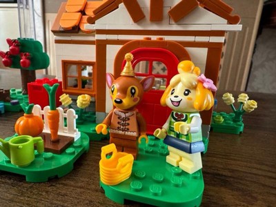 Lego Animal Crossing Isabelle House Visit Video Game Toy 77049 : Target