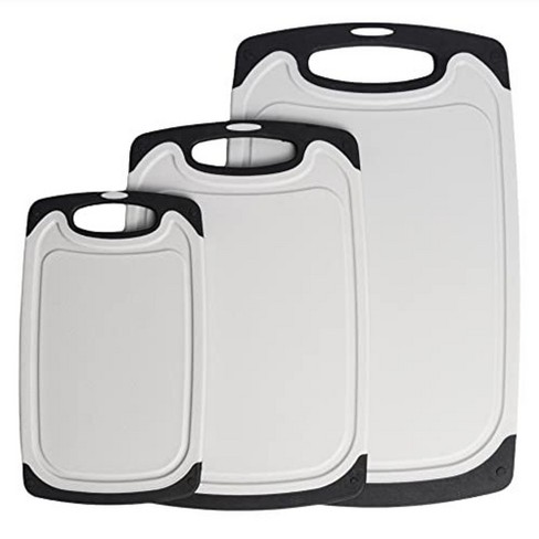 Maplefield [3-pack] Meal Prep Chopping Board Set – Plastic Board ...
