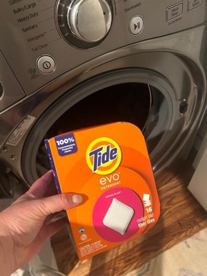 Tide Evo Spring Blast Laundry Detergent Tiles : Target