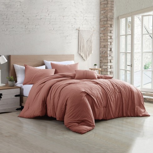 Modern Threads 4-piece Garment-washed Comforter Set. : Target