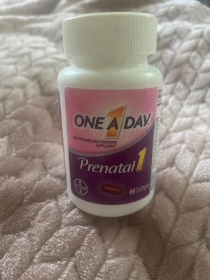 One A Day Women's Prenatal Vitamin 1 With Dha & Folic Acid Multivitamin ...
