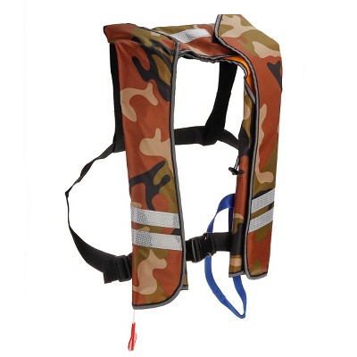 Automatic Inflatable Safety Adult Life Jacket Unisex Survival Aid Vest ...