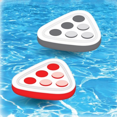 Northlight 76.5" Inflatable Floating Swimming Pool Pong Game With Built ...