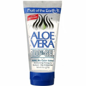 Fruit of the Earth Aloe Vera Gel for Soothing Dry Irritated Skin and ...
