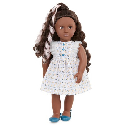 Our Generation Prisha & Styling Accessories 18" Hair Grow Doll : Target
