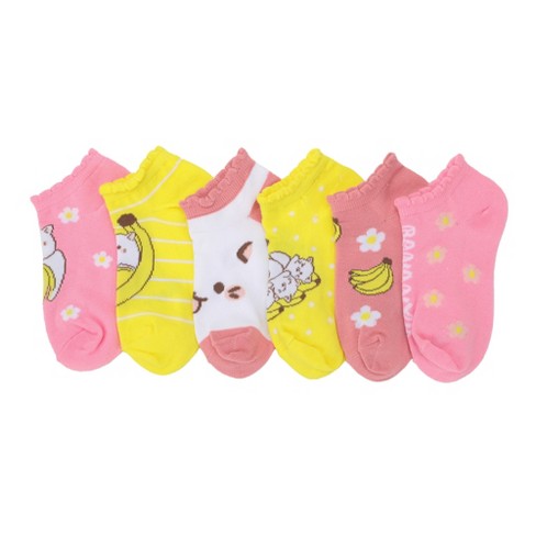 Banyana Character Art Youth 6-pair Ankle Socks : Target