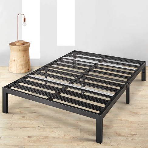 Queen 14" Rocky Base Model E Platform Bed Heavy Duty Steel Black ...