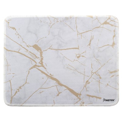 Insten Shiny Marble Mouse Pad, Water-resistant And Non-slip Mat For ...