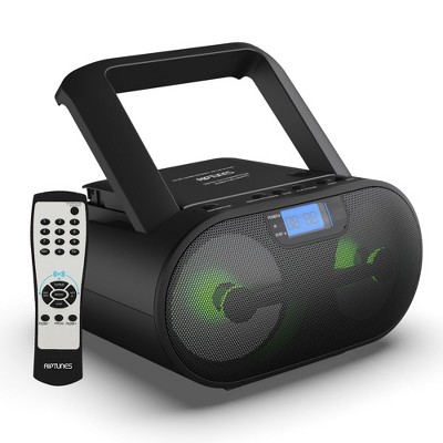 Riptunes Mp3, Cd, Usb, Sd, Am/fm Radio Boombox With Bluetooth, Remote ...
