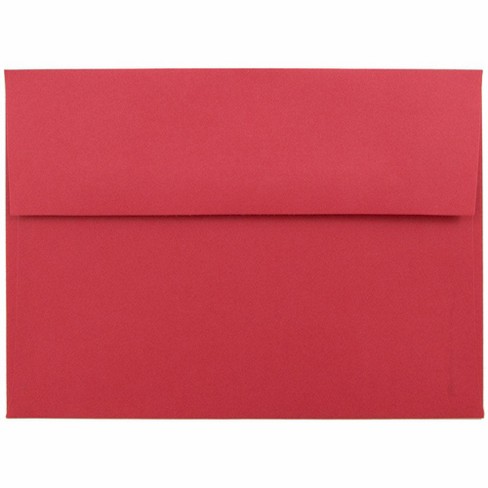 Jam Paper A7 Colored Invitation Envelopes - 5 1/4 X 7 1/4 - Red ...