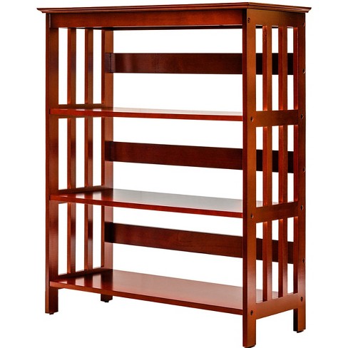 Legacy Decor 3 Tier Wooden Bookshelf Bookcase Shelves : Target
