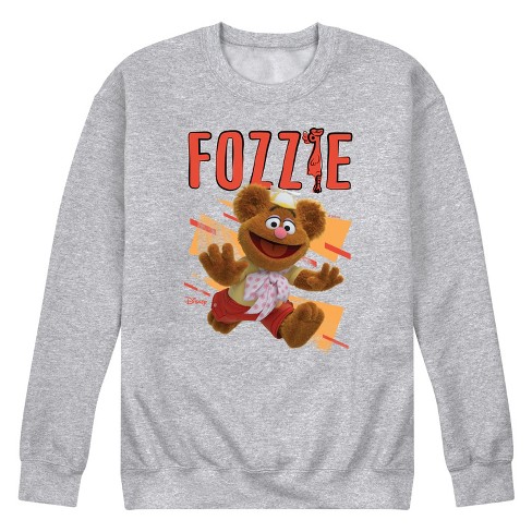 Men's Muppet Babies Baby Fozzie Graphic Fleece Sweatshirt - Athletic ...