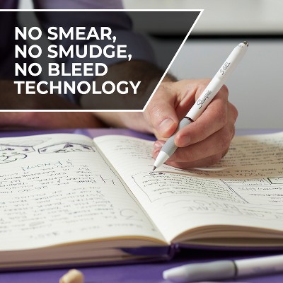 Sharpie 4pk S-Gel Pens White Barrel 0.7mm Bold Assorted Ink Colors ...