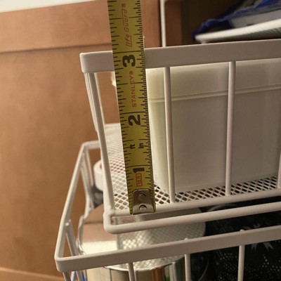 3 Tier Drawer Organizer Matte White - Brightroom™ : Target