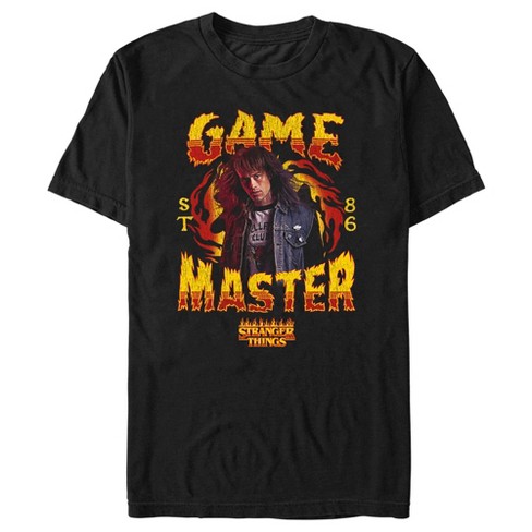 Men's Stranger Things Game Master Eddie Munson T-shirt - Black - X ...