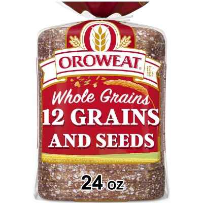 Oroweat 12 Grain Bread - 24oz : Target