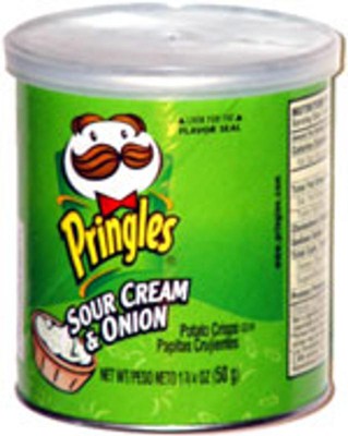 Pringles Sour Cream & Onion Potato Crisps Chips - 5.5oz : Target