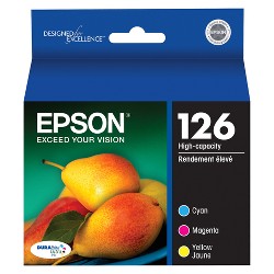 Epson 220 Single, 2pk, 3pk & 4pk Ink Cartridges - Black, Yellow ...