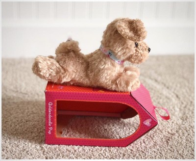 Our Generation Pet Dog Plush With Posable Legs - Golden Poodle Pup : Target