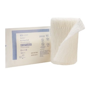 Kerlix White Fluff Bandage Roll, Sterile - 4 1/2 In. X 3 1/10 Yds., 1 ...