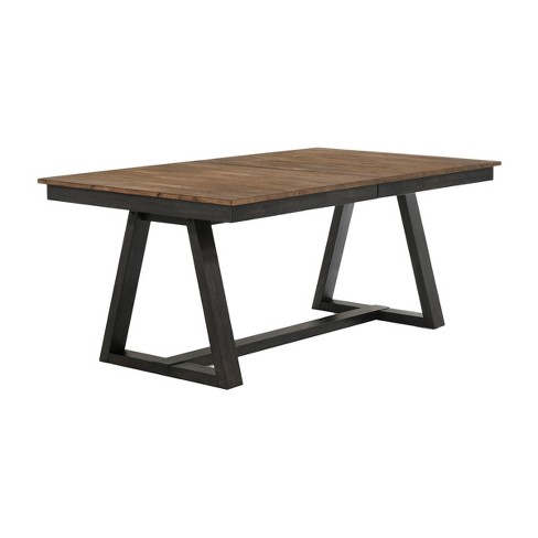 Harper Rectangular Dining Table Brushed Brown/pecan - Intercon : Target