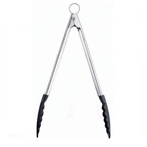 Cuisipro 16 Inch Nonstick Nylon Locking Tongs : Target
