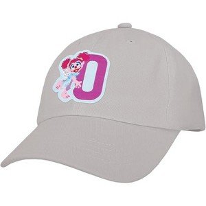 Sesame Street Abby Kids Toddler Cap with Initial (O) Grey, Toddler Boys ...