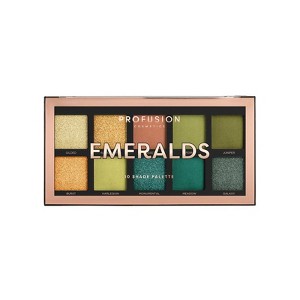 Profusion Cosmetics 10 Shade Eyeshadow Palettes - 0.54 oz : Target
