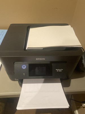 Epson Workforce Pro Wf-3820 Wireless All-in-one Printer - Black : Target
