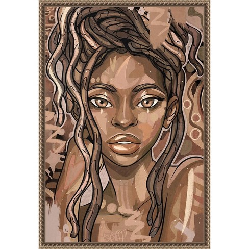 Amanti Art 16"x23" Abeni By Justin Copeland Framed Wall Art Print ...