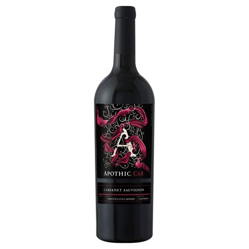 Apothic Cabernet Sauvignon Red Wine - 750ml Bottle : Target