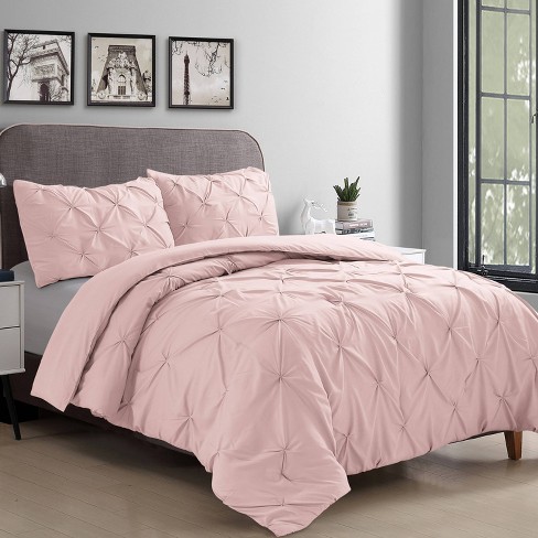 Swift Home | Diamond Smocking Pintuck 3-piece Comforter Set : Target