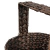 happimess Riverbend 35.5 in. H Coastal Handwoven Water Hyacinth 3-Tier ...