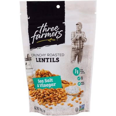 Three Farmers Food Inc Snack Lentil Lightly - Case Of 6 - 140 Gm : Target
