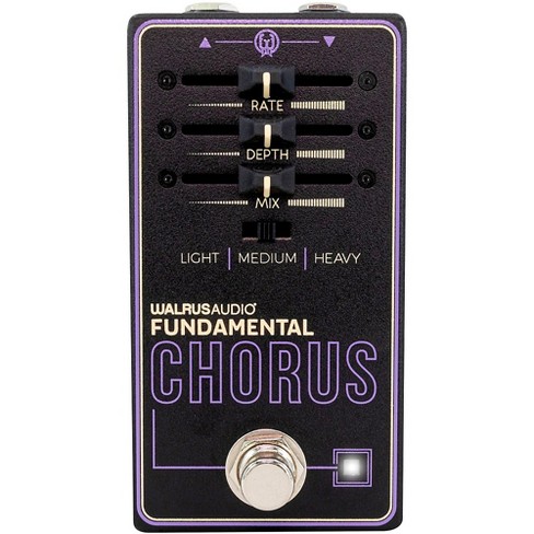 Walrus Audio Fundamental Series Chorus Effects Pedal Black : Target