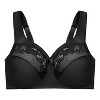 Glamorise Womens Magiclift Minimizer Wirefree Bra 1003 Black 46i : Target