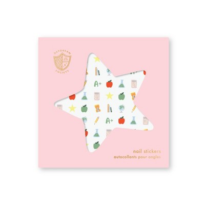 Daydream Society - Smarty Pants Subject Nail Stickers - Pack of 1 Sheet ...