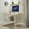 Icarus Mesh Gaming Desk With Wood Desktop White - X Rocker : Target