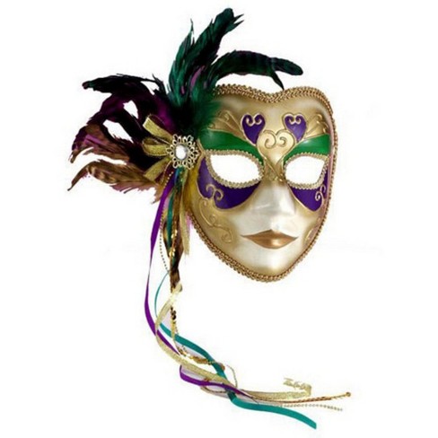 Forum Novelties Adult Deluxe Mardi Gras Mask : Target