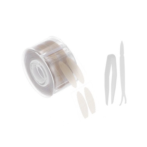 Unique Bargains Invisible Mesh Eyelid Tape Large Skin Color 1 Set : Target
