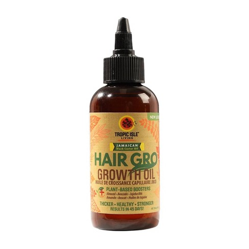 Tropic Isle Living Jamaican Black Castor Hair Growth Oil 4oz Target