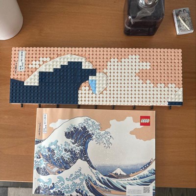 Lego Art Hokusai – The Great Wave Wall Art Adults Set 31208 : Target