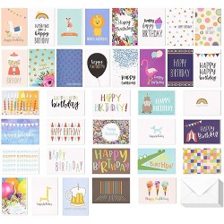 36ct Birthday Card Set : Target