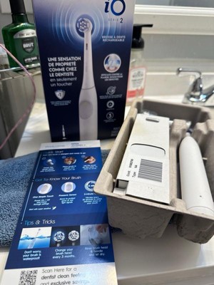 Oral-b Io Series 2 Electric Toothbrush Starter Kit - Night Black : Target